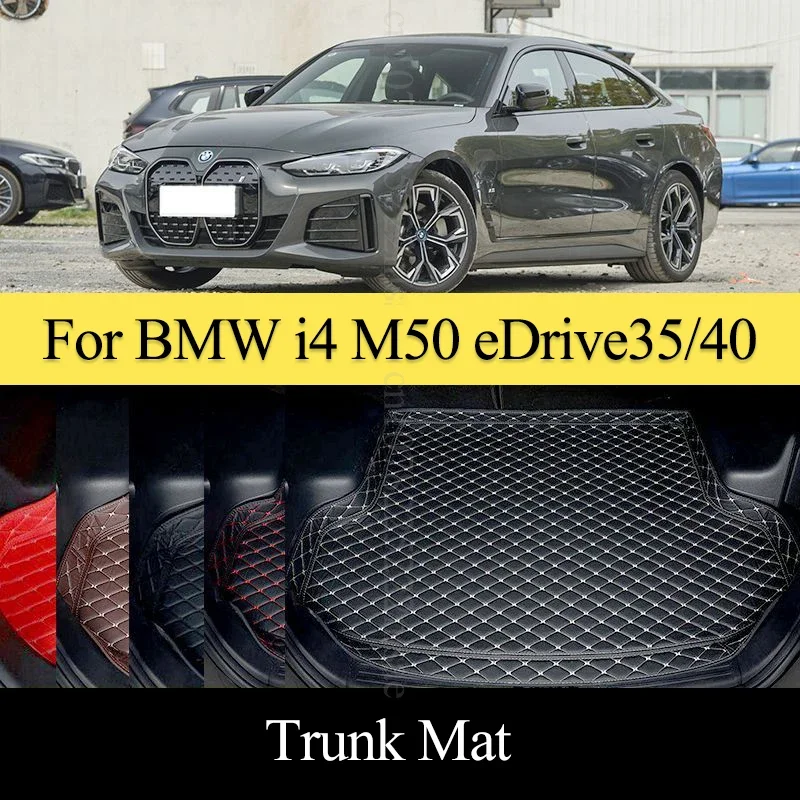 Custom-Car-Trunk-Mats-for-Bmw-i4-EV-m50-eDrive40-eDrive35-2022-2023 ...
