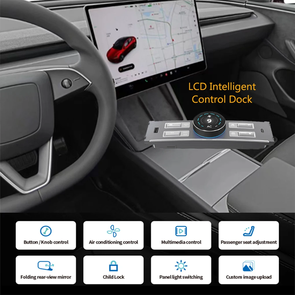 AS2059-Knob-Intelligent-Docking-Station-for-New-Model-3-2023-Fit-for ...