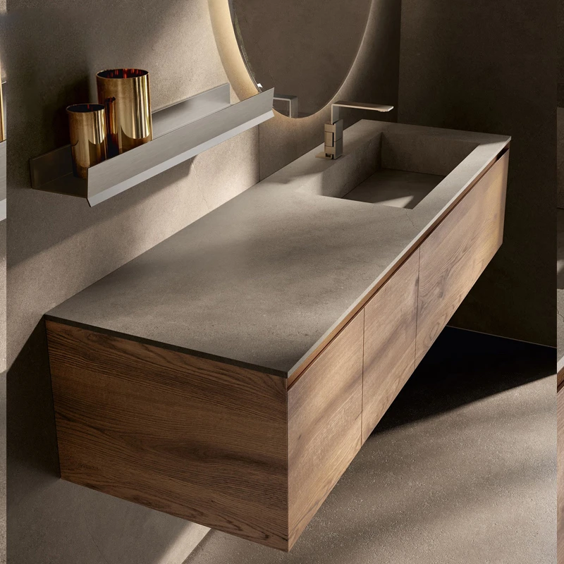 Armario-de-ba-o-con-tablero-de-roca-estilo-japon-s-color-madera ...