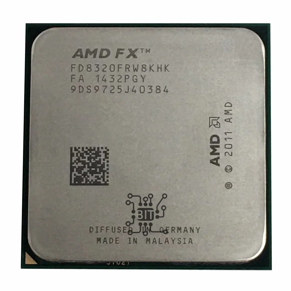 AMD FX-Series FX-8320 FX 8320 FX8320 3.5 GHz Eight-Core CPU Processor FD8320FRW8KHK Socket AM3+