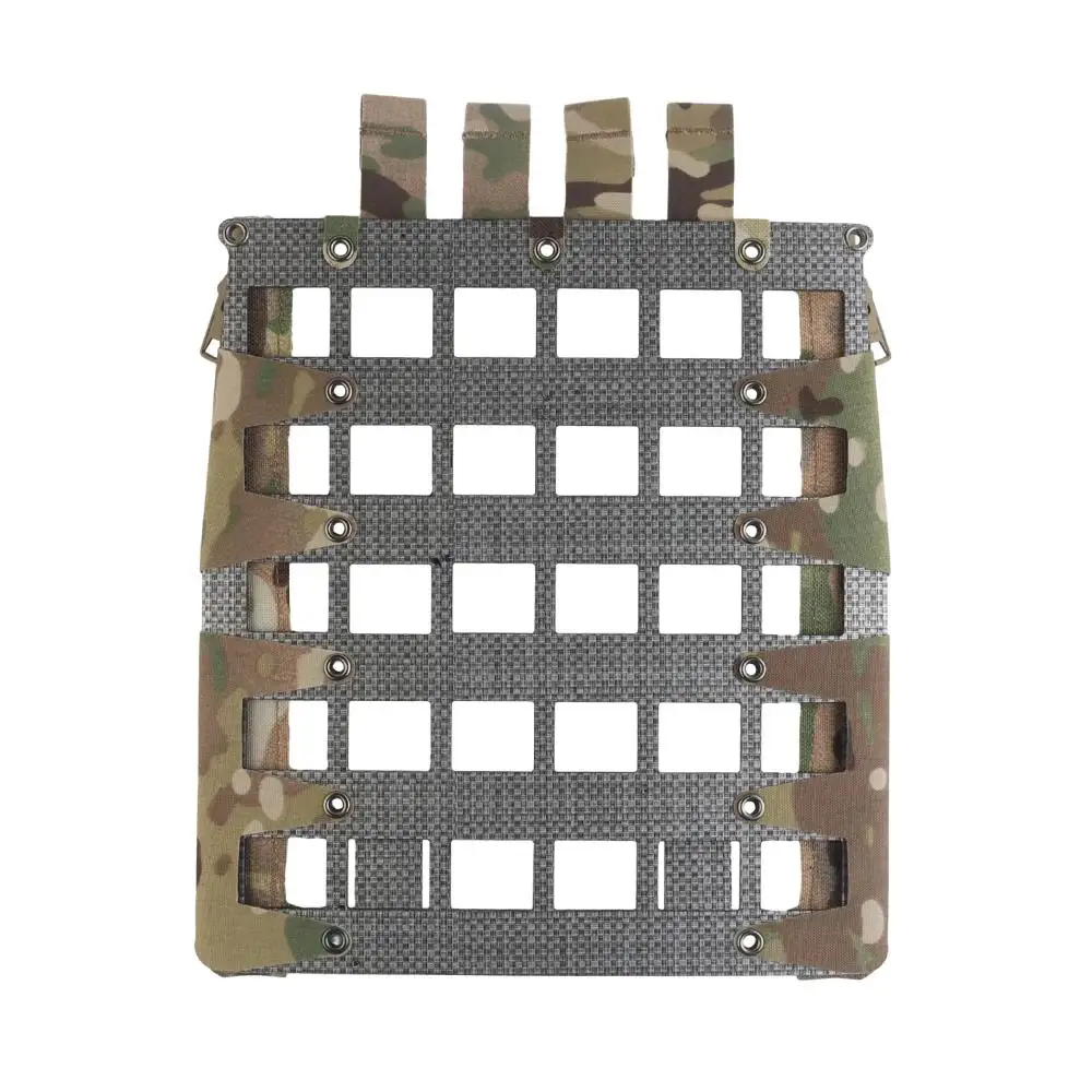 Tactical-Molle-Zipper-Back-Panel-For-Ferro-Style-FCPC-V5-Vest-Mount ...