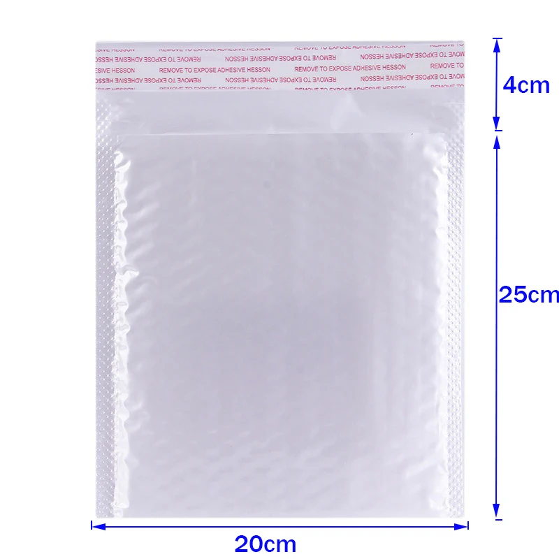 EMS-Postal-Courier-Bag-10PCS-20-25cm-3cm-White-Paper-Envelope-Gift ...
