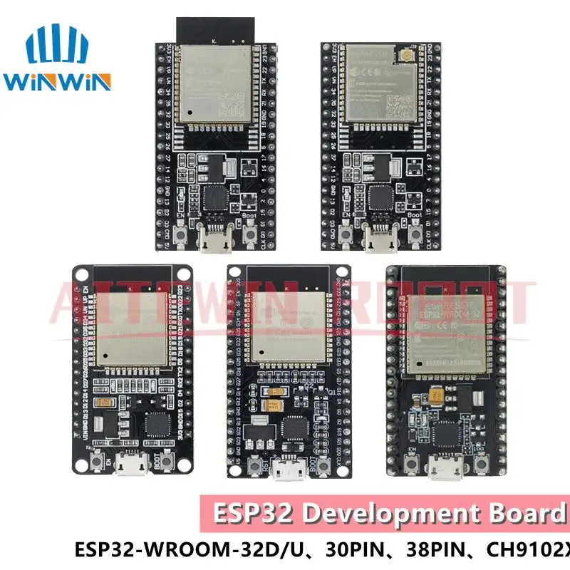 1PCS-ESP32-Development-Board-WiFi-Bluetooth-Ultra-Low-Power-Consumption ...