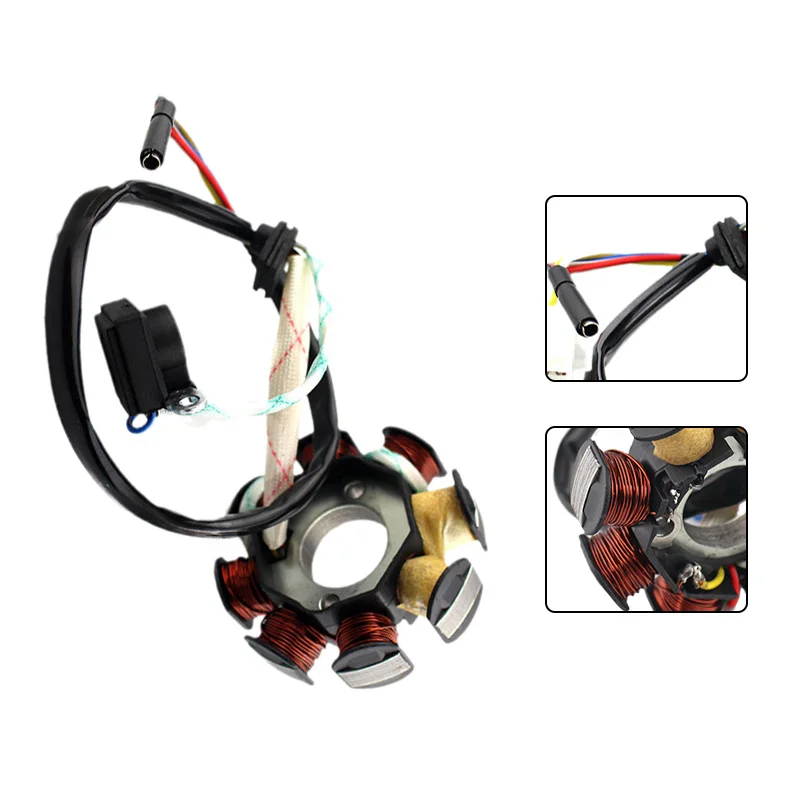 Arrival-Cdi-Kymco-Ignition-Coil-New-Magneto-Stator-8-Coil-Pick-Up-For ...