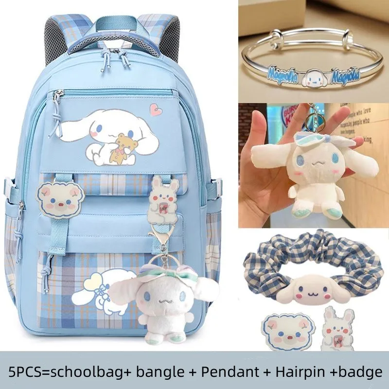 Sanrio Backpacks Kawaii Cinnamoroll Backpacks For School Children JK ...