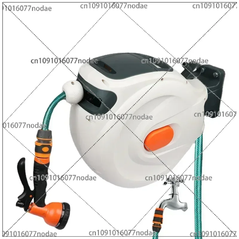 Automatic Hose Reel Retractor - Pipe Winder Recycler for Home Car ...