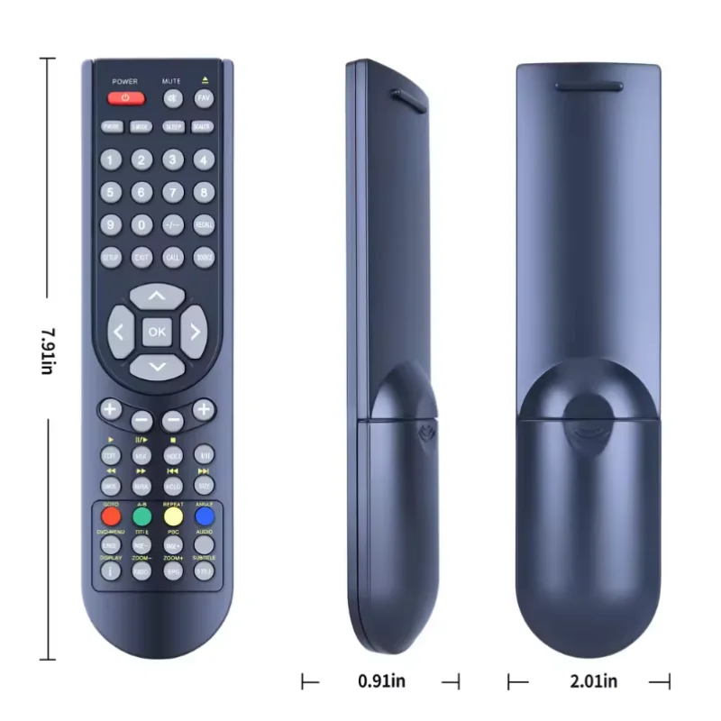 Universal Remote Control for Technika TV/DVD Combo RC-D3-02 Replacement ...