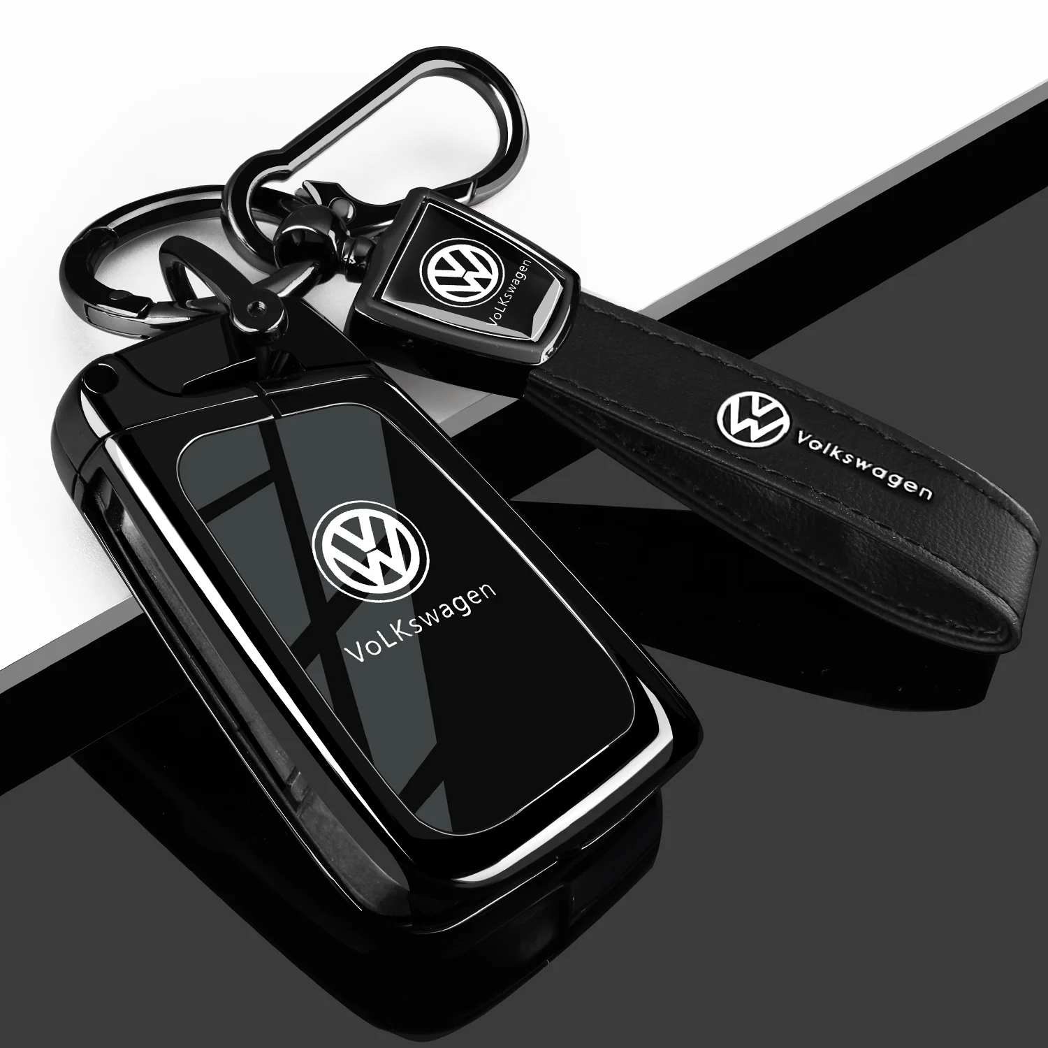 Key Cover Case For Seat Leon 5f Rapid Octavia A7 Shell For VW Tiguan T ...