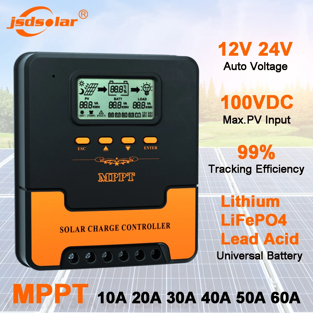 MPPT-12V-24V-Auto-Solar-Controller-10A-20A-30A-40A-50A-60A-Smart ...