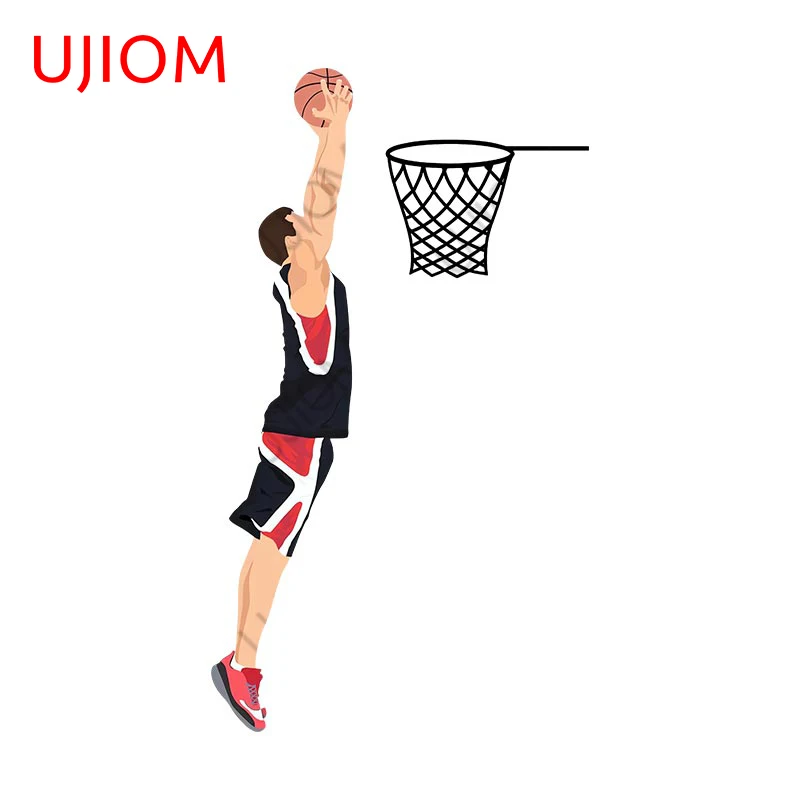 Cartoon Basketball Player Dunking