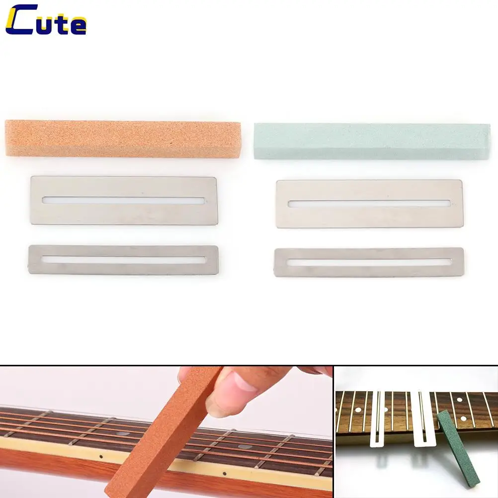 Musical Instrument Guitar String Action Ruler & Fret Protector Guards ...