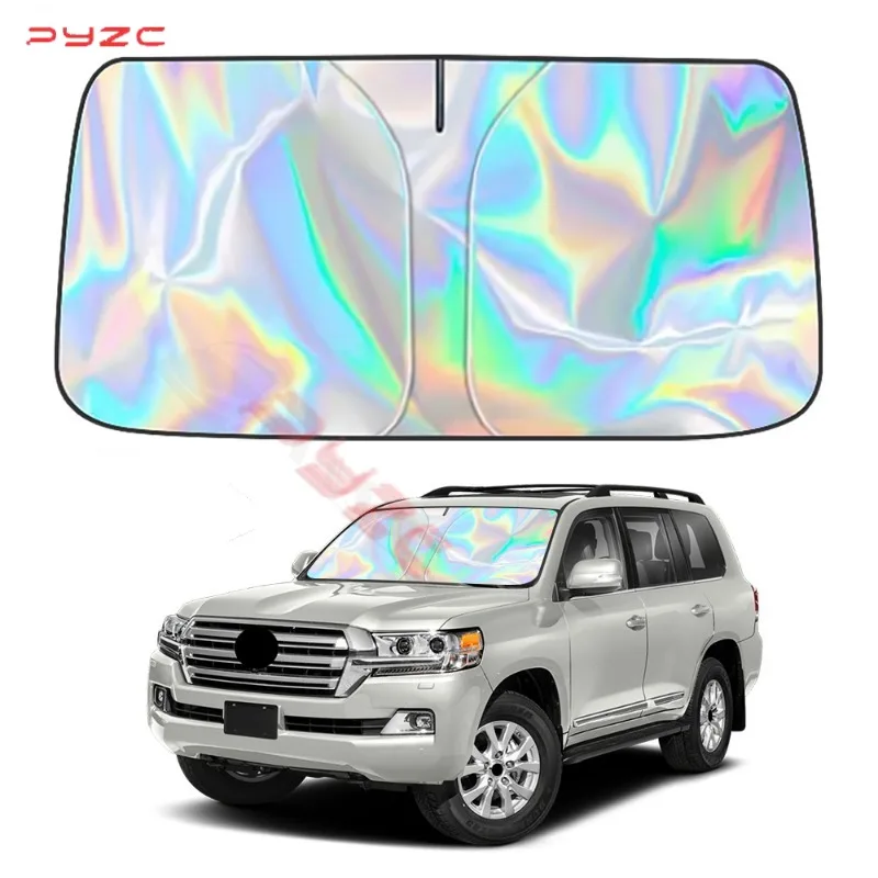 Pare-soleil Laser pour pare-brise de voiture, pour Toyota Land Cruiser ...