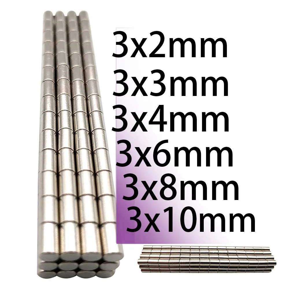 1000PCS-Wholesaler-3x5-3x2-3x6-3x8-3x10-3x3-3x4mm-Magnet-Superpower-N35 ...