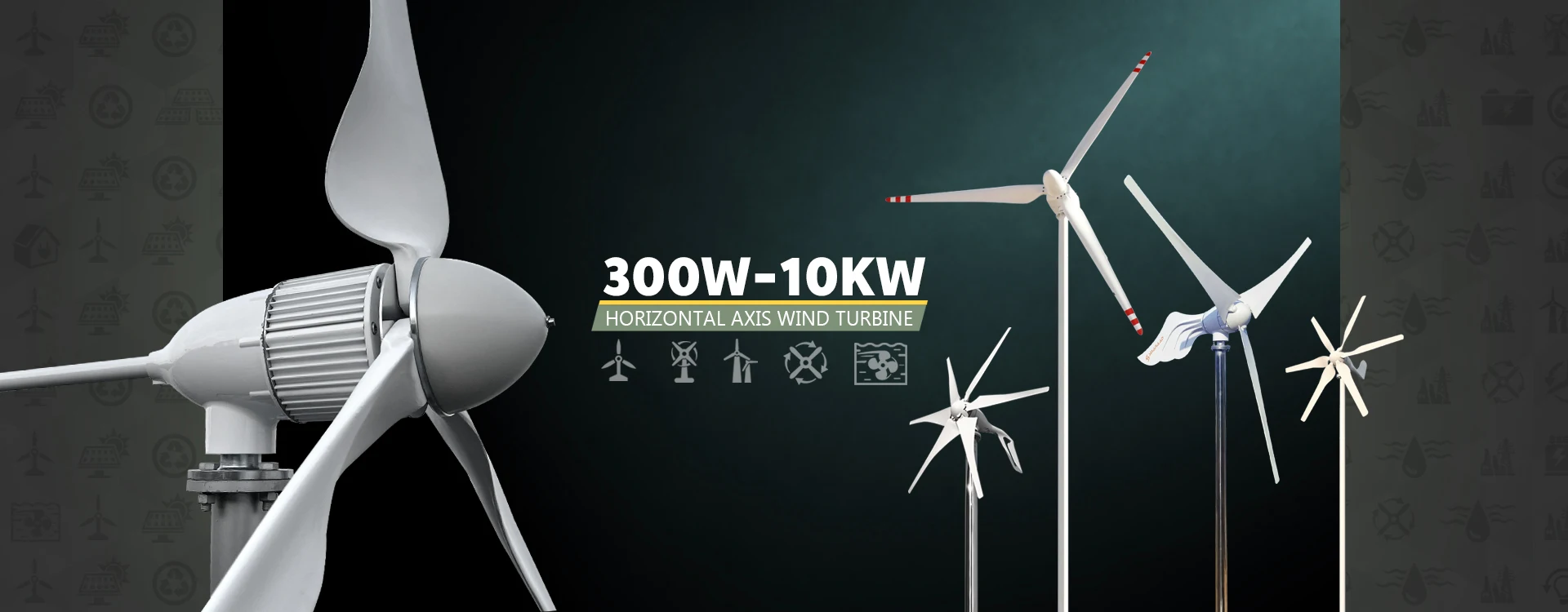 5000W 3000W 2000W Wind Turbine Generator Complete Set 48V 96V Gratis ...