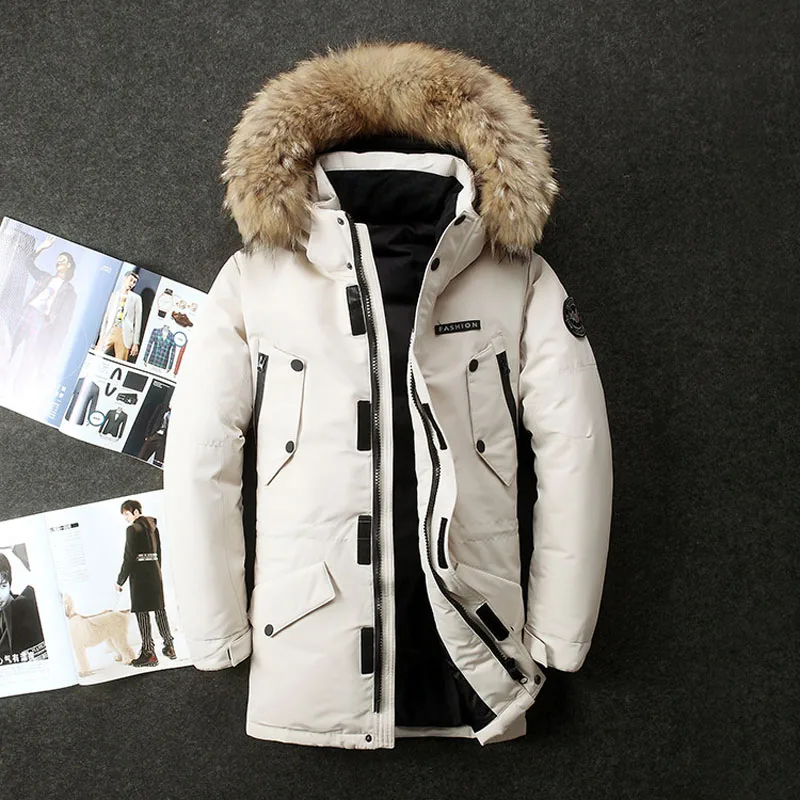 Men-s-Winter-Thick-Warm-Windproof-White-Duck-Down-Jacket-Down-Outwear ...