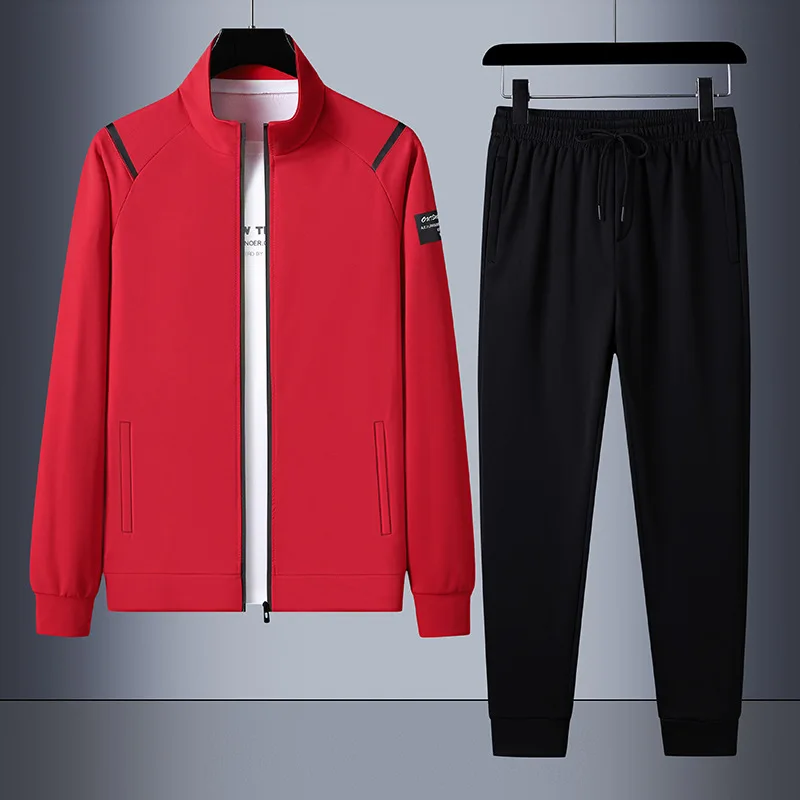 Plus Size 8XL Men's Tracksuit Sports Suits Men Fitness Jogging Gym ...
