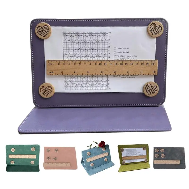 Cross-Stitching-Magnetic-Board-Small-Fold-up-Knitting-Pattern-Holder ...