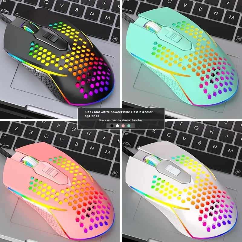 Crack-S50-mouse-esports-lightweight-wired-USB-external-hollow-out ...