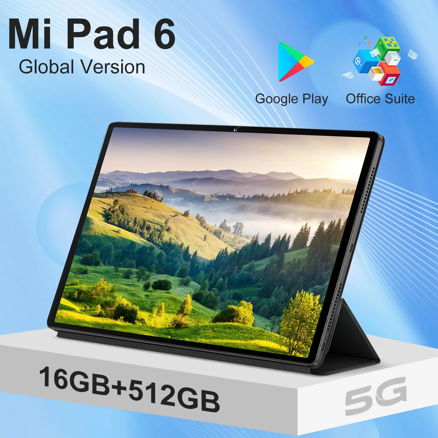 Mi-Pad-6-New-Tablet-Android-10-Inch-HD-16G-512GB-Global-Tablette ...