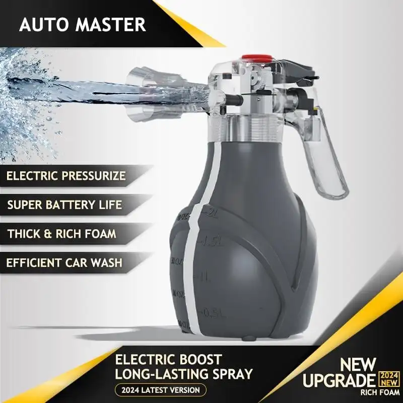 Electric-Foam-Sprayer-2L-Car-Soap-Foam-Sprayer-Electric-High-Pressure ...