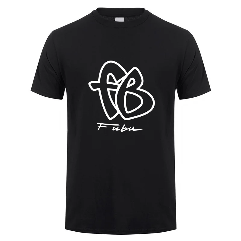 Fubu Fb T Shirt Men Women Short Sleeve Cotton T-shirts Summer Mans Cool ...