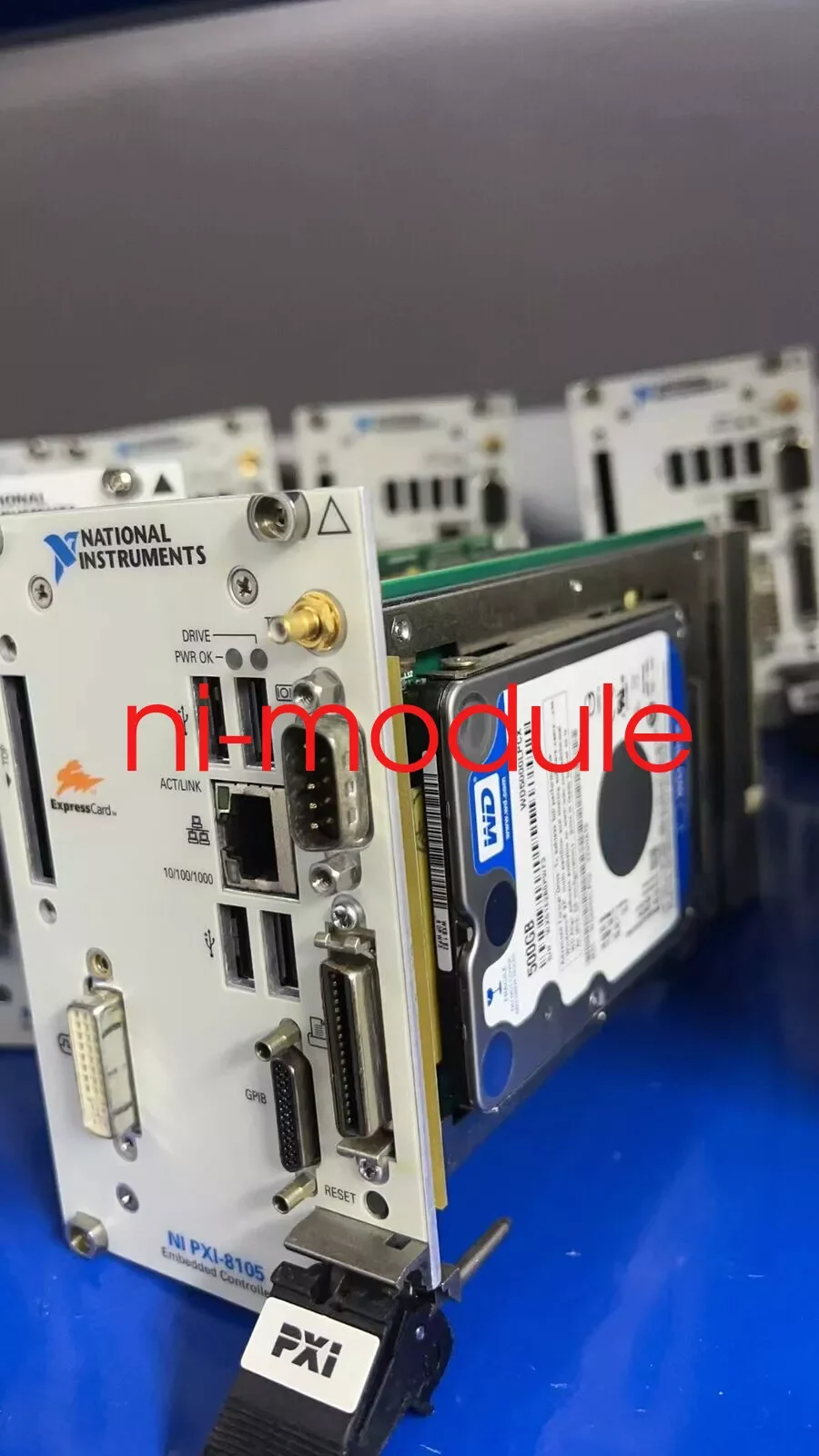 Teste de controlador incorporado National Instruments NI PXI-8105 usado ...