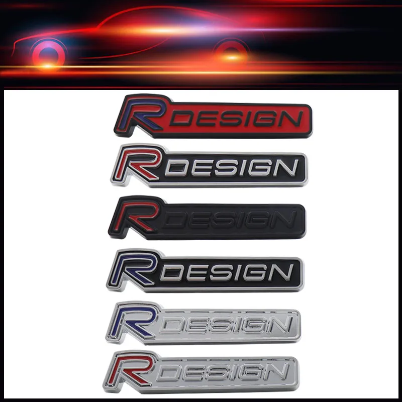 For-C30-S40-S60-V40-V50-XC90-XC60-Rdesign-3D-Premium-R-Design-car ...