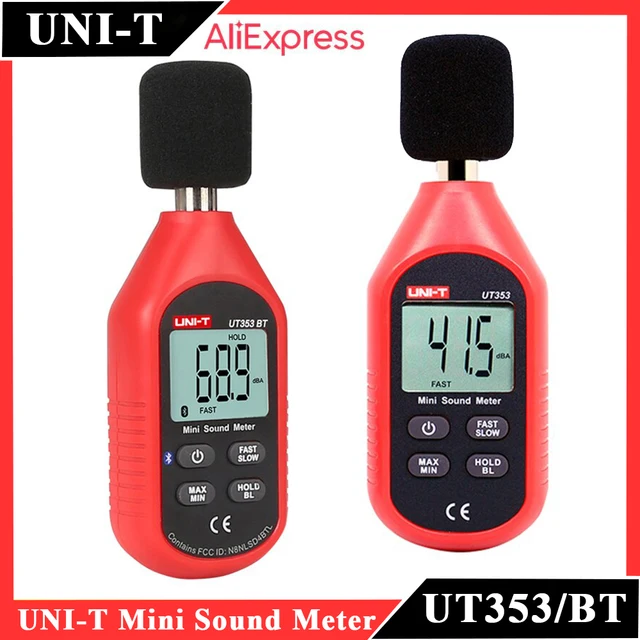 Uni-T Ut353 Ut353Bt Hangszint Bluetooth Mérő Digitális Zajmérő Tesztelő ...