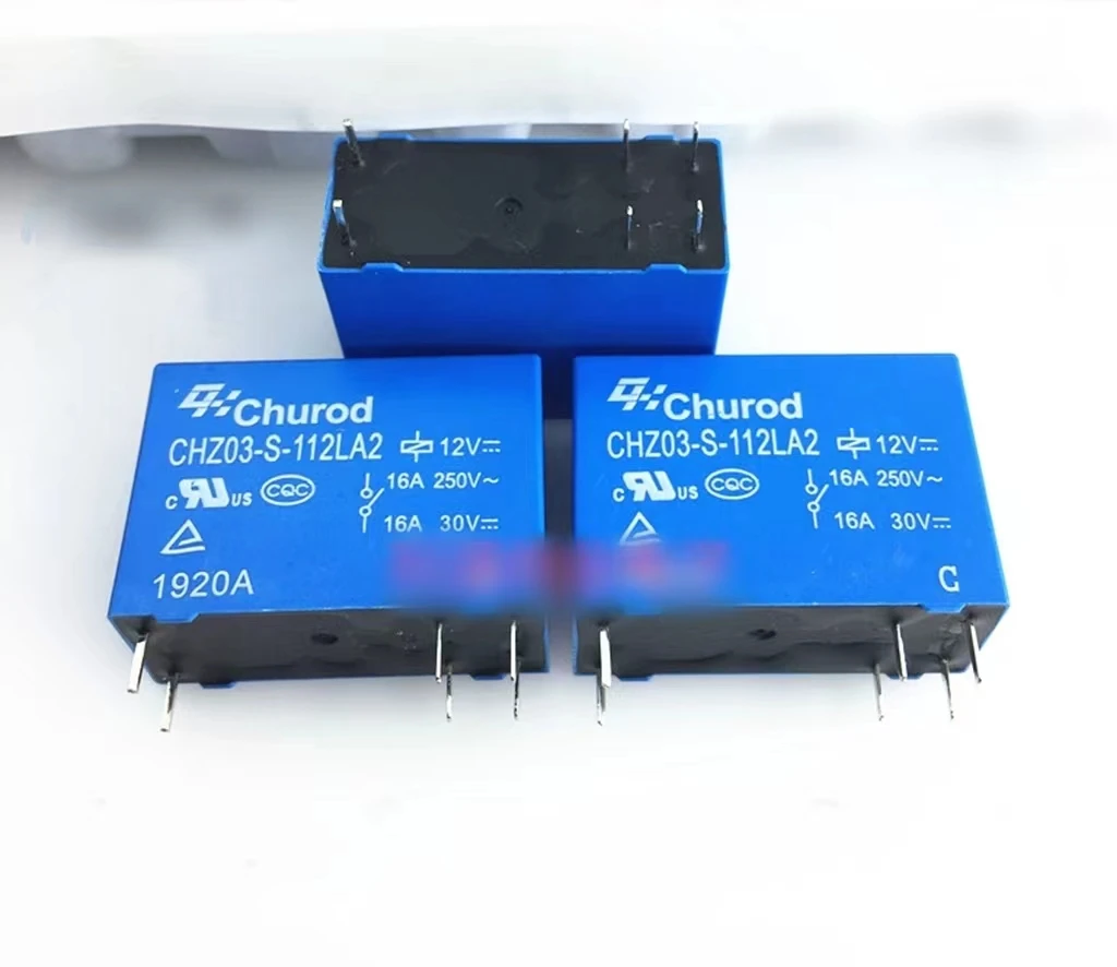 10 PCS/LOT CHZ03 S 112LA2 12VDC 16A 6 pin OZ SS 112LM1 Relé normalmente ...