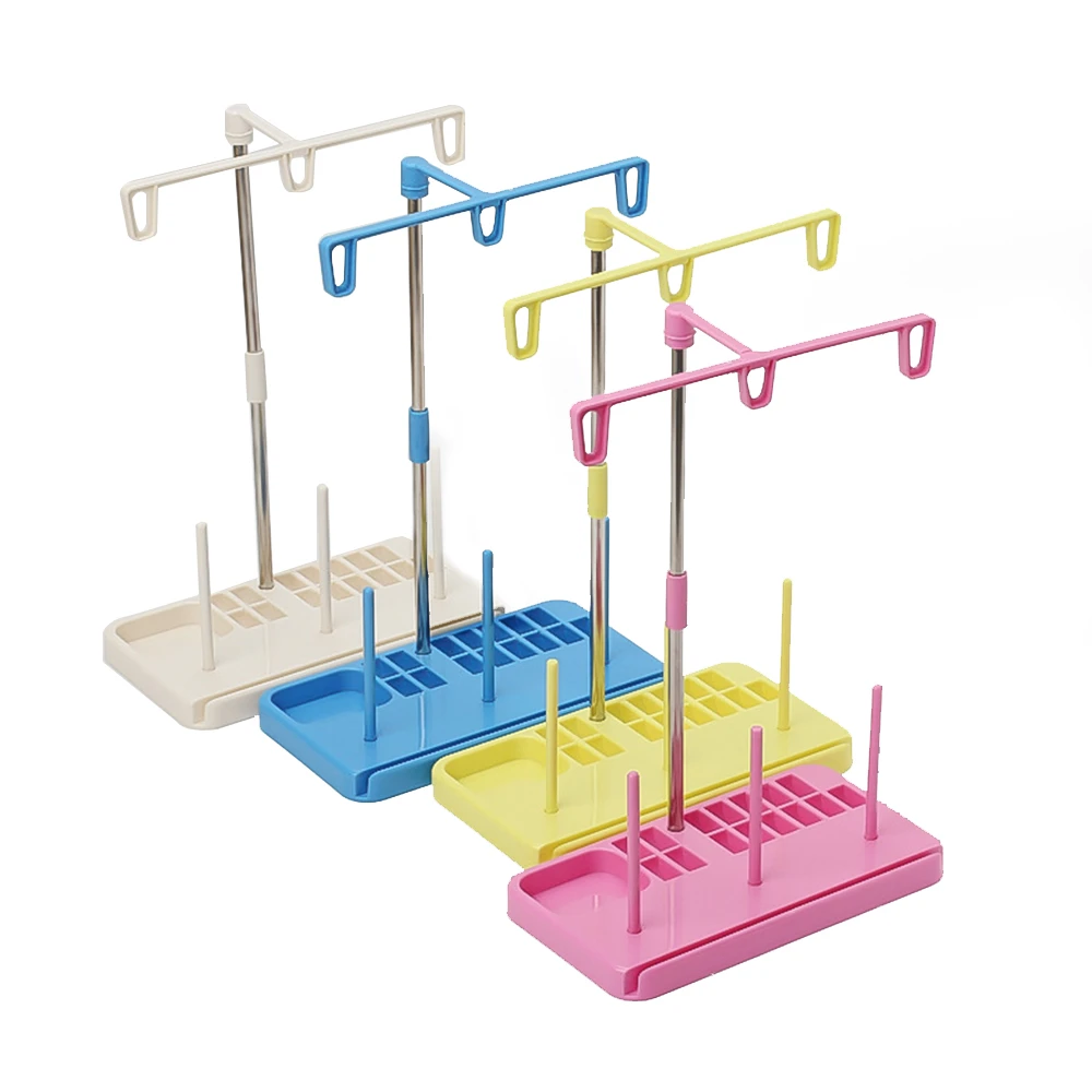 Bai Three Spool Embroidery Thread Holder Stand Rack Sewing Machine Diy ...