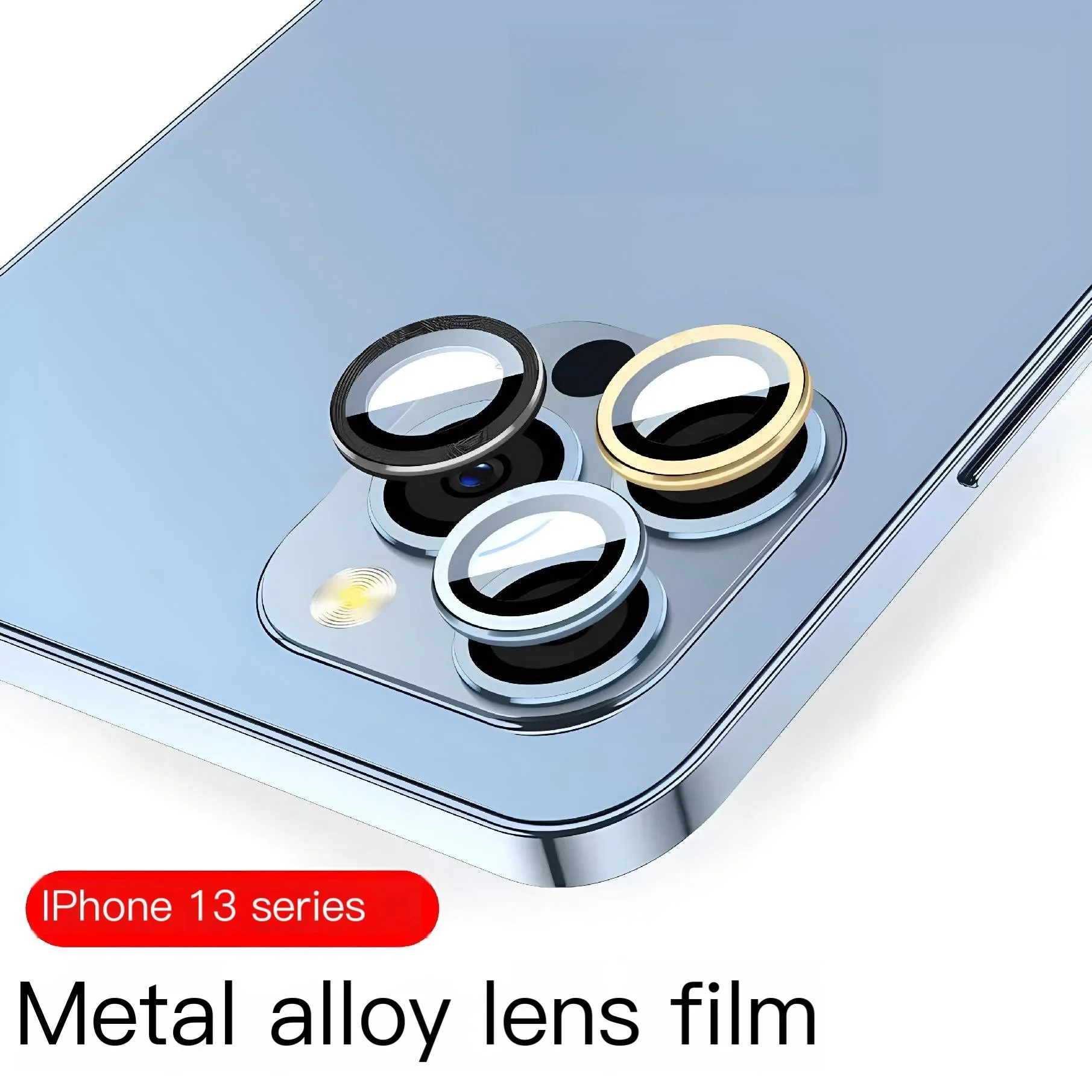 2-3Pcs Camera Protector Ring For IPhone 16 Pro Max Tempered Glass Ring ...