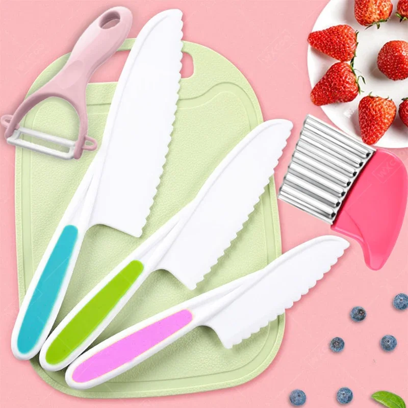 Kids-Cooking-Cutter-Kitchen-Toddler-Knife-Set-Cooking-Knives-Vegetable ...