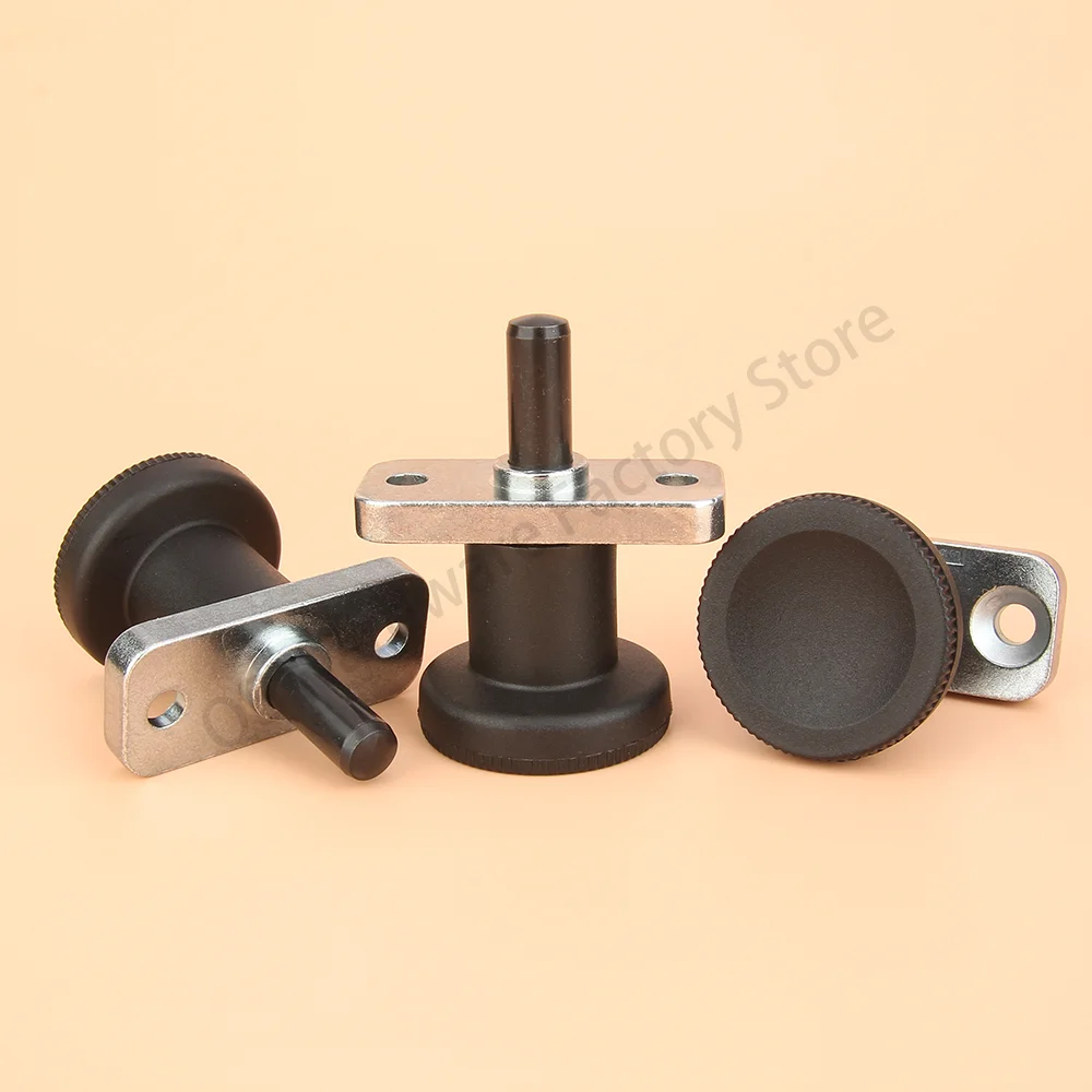 QB232 Indexing Plungers Flange Mount Type Three Colors Plastic Knob ...