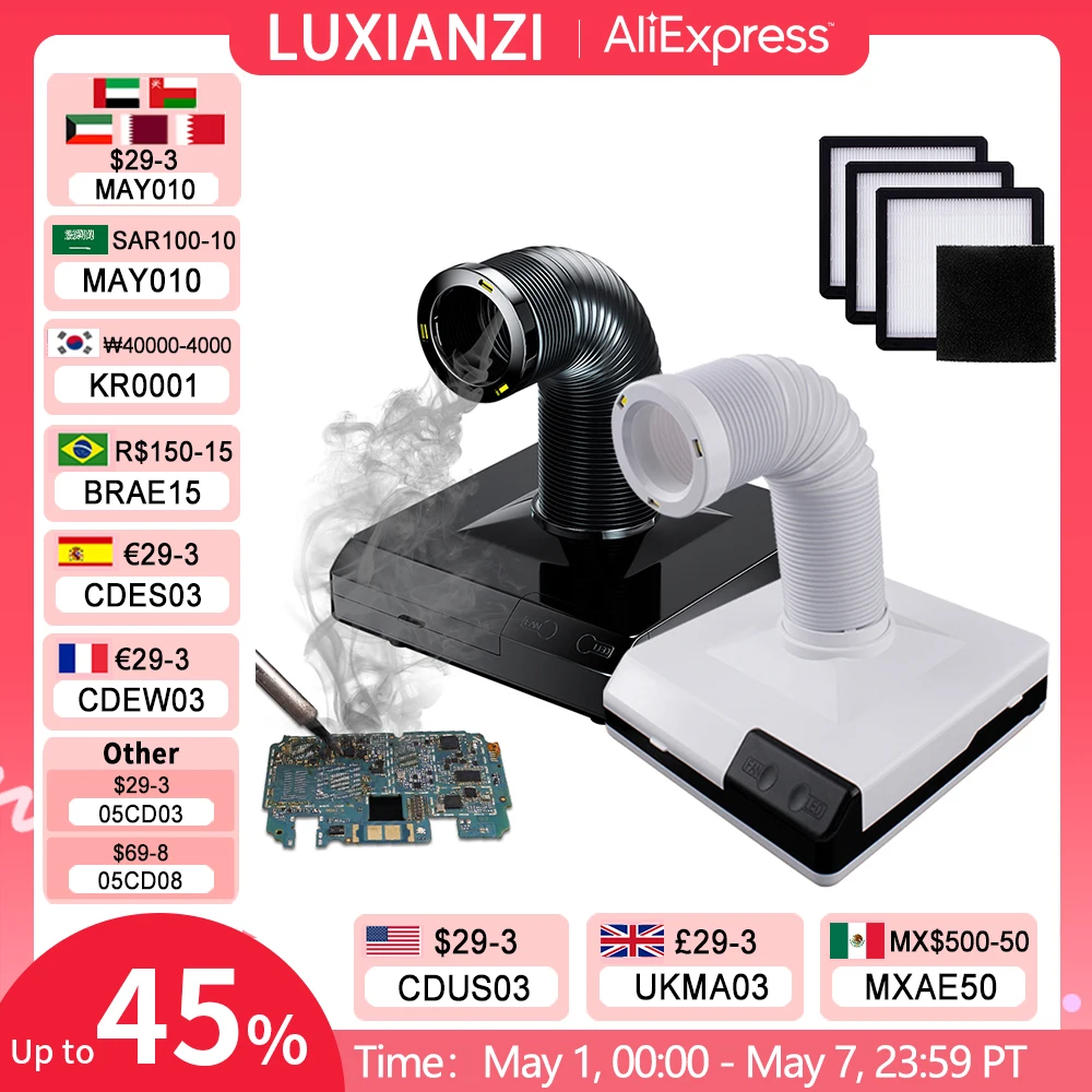 LUXIANZI-60w-Soldering-Smoke-Absorber-ESD-Fume-Extractor-LED-Light ...