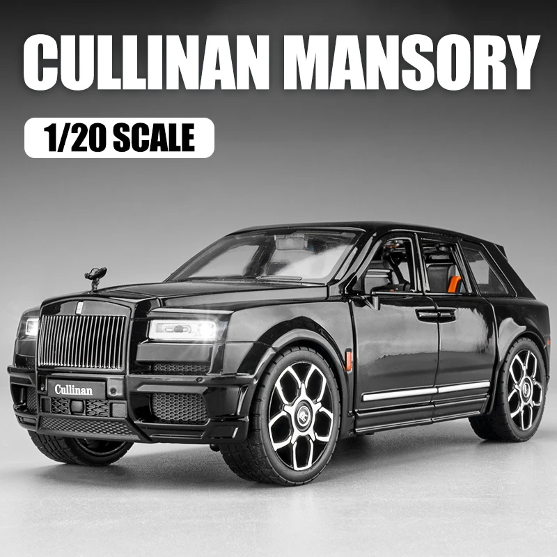 1-20-Large-Cullinan-Mansory-SUV-Alloy-Model-Car-Modified-Metal-Diecast ...