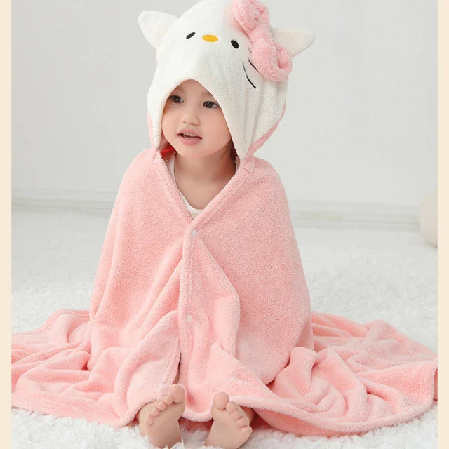 Peignoir Hello Kitty Poncho - Boutique hello kitty
