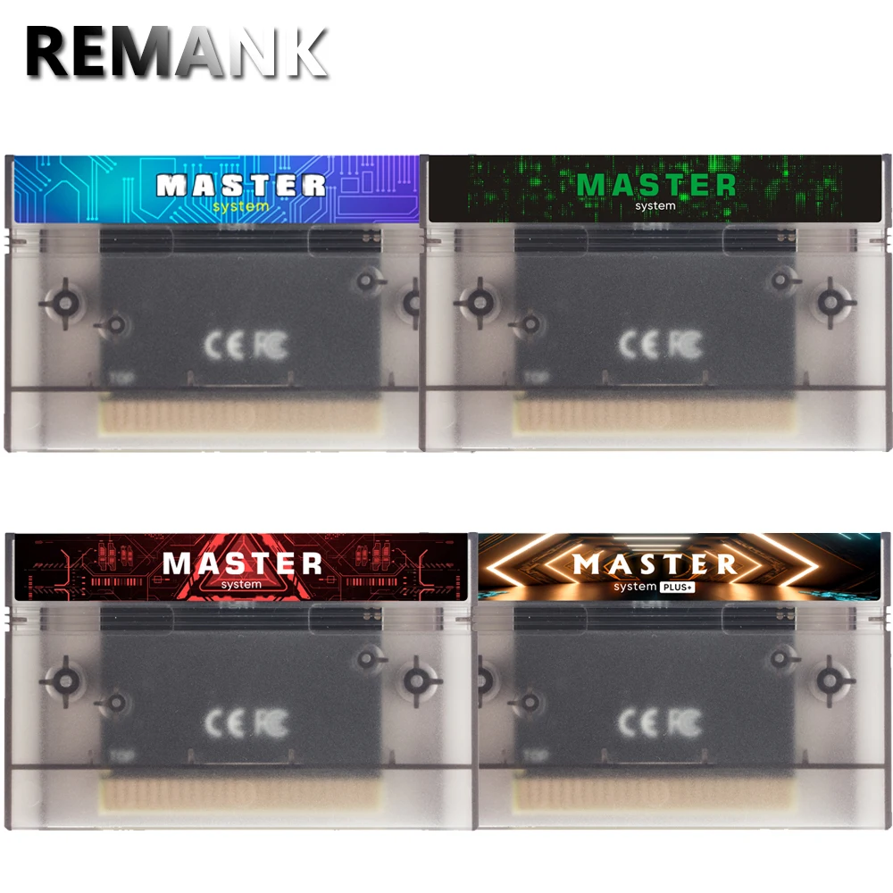 REMANK For Master System Cart SMS Flash Master System Game cartridge ...
