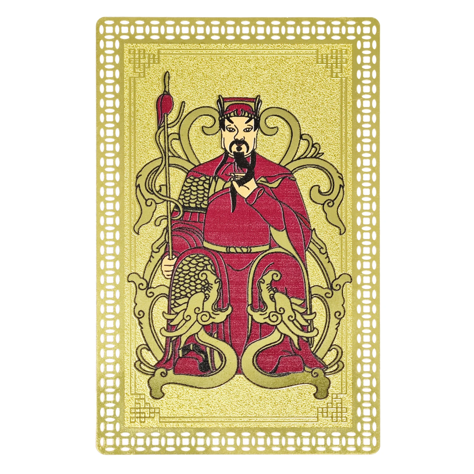 Amuleto-Tai-Sui-de-serpiente-del-zodiaco-chino-Talism-n-Tarjeta-Dorada ...