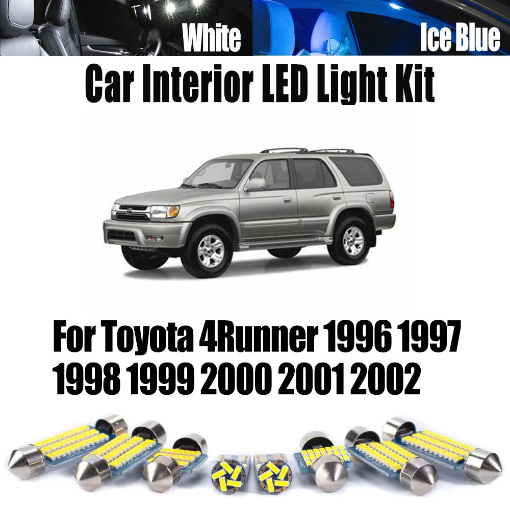 14Pcs For Toyota 4Runner 1996 1997 1998 1999 2000 2001 2002 Canbus Dome ...
