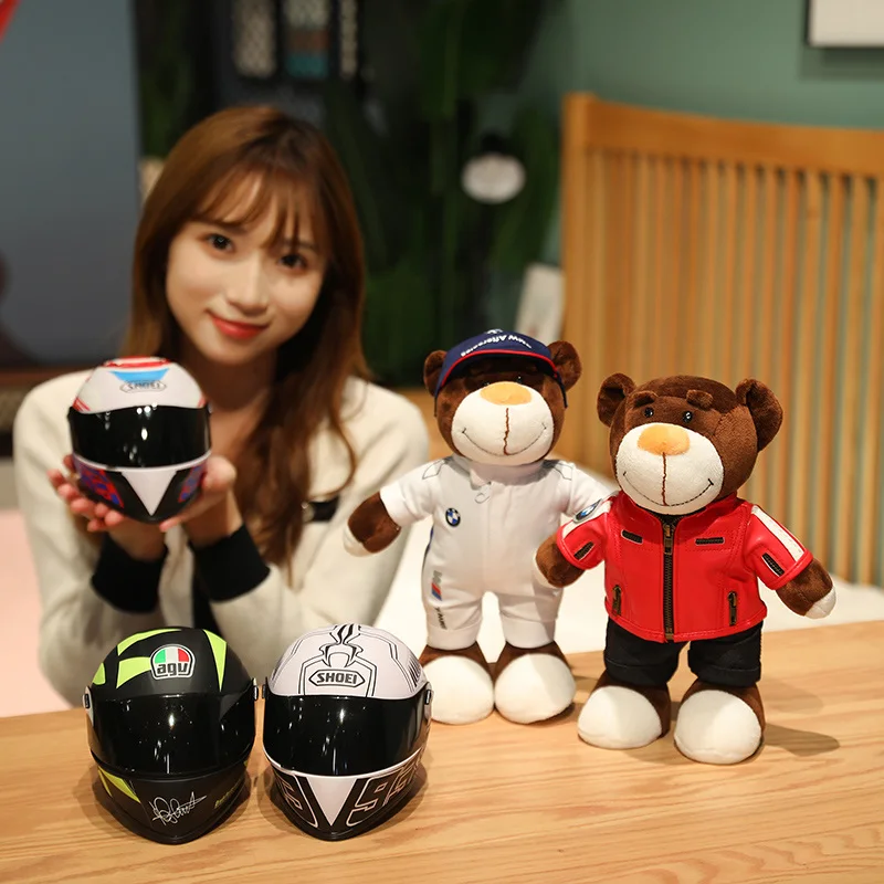 30CM-Cool-Locomotive-Teddy-Bear-Plush-Toys-High-Quality-Bear-with ...