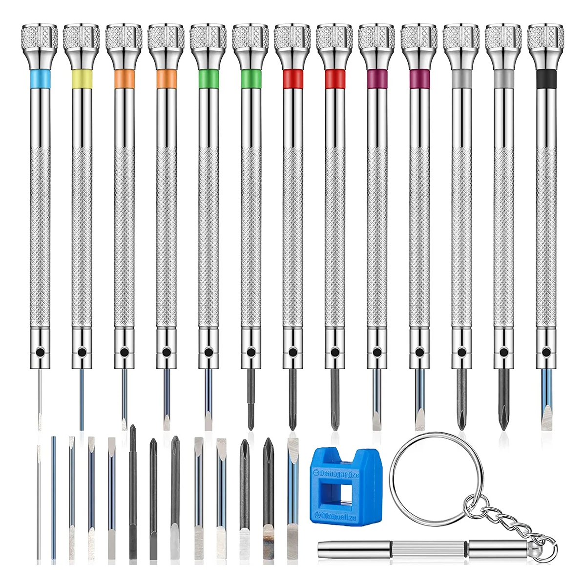 Precision Screwdriver Set 0.6-2.0mm High Hardness Steel Micro Cross ...