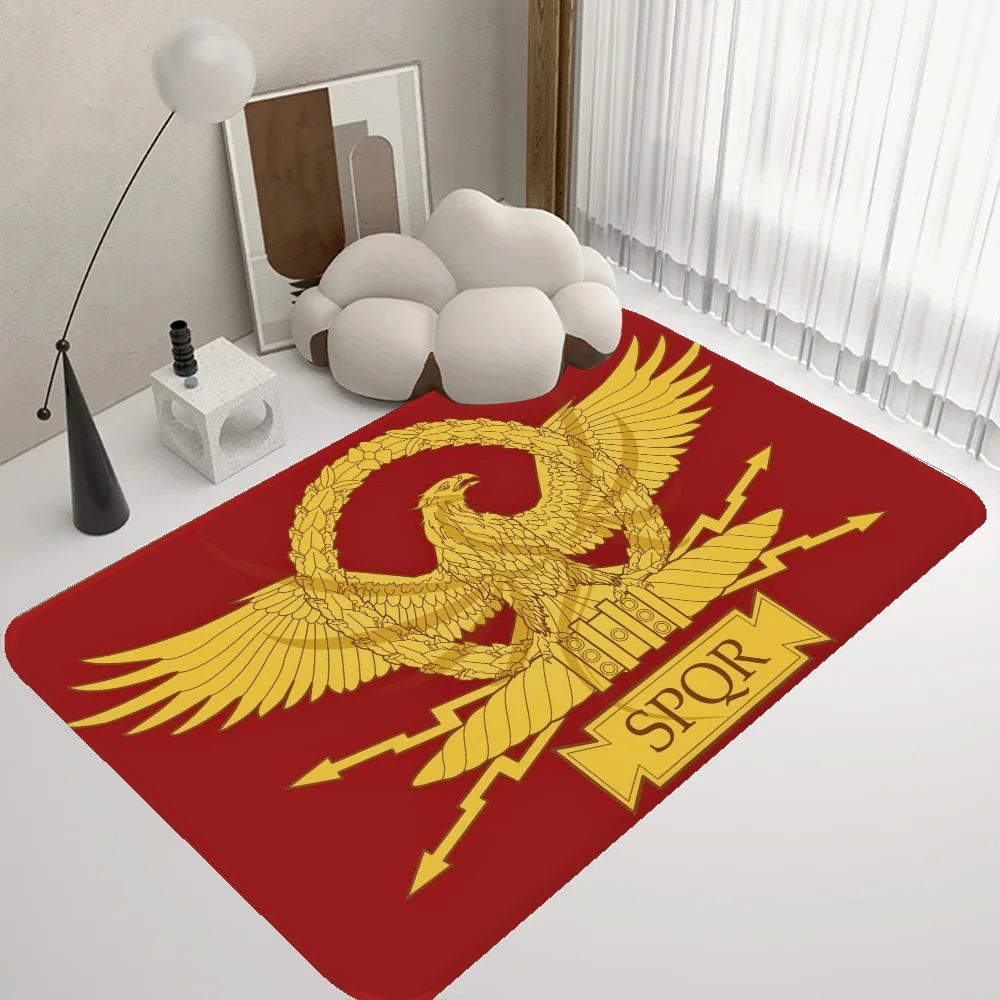 Roman-Empire-Standard-Shield-Floor-Carpet-Nordic-Style-Home-Doormat ...