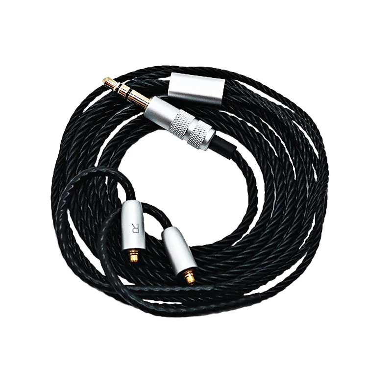 MMCX-4-strands-Braided-18Cores-Oxygen-Free-Copper-Earphone-Replacement ...