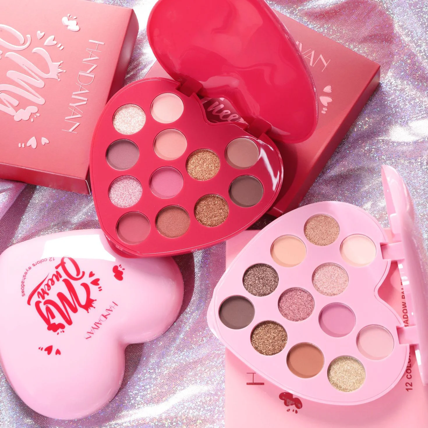 Love-Heart-Shape-Eyeshadow-Palette-12-Color-Matte-Pearlescent-Highlight ...
