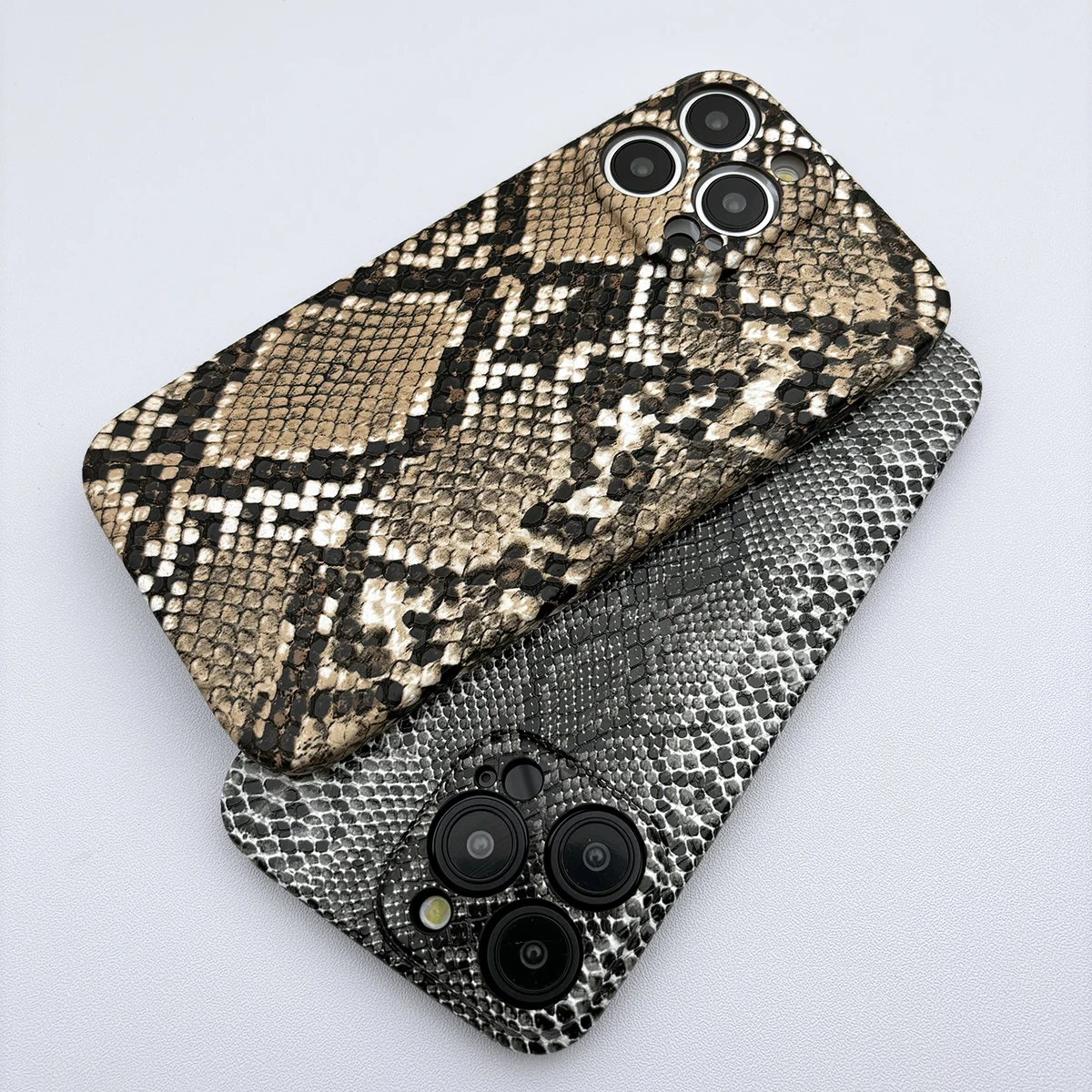PU-Case-for-iPhone-15-Plus-14-13-12-11-Pro-MAX-Snake-Skin-Texture ...
