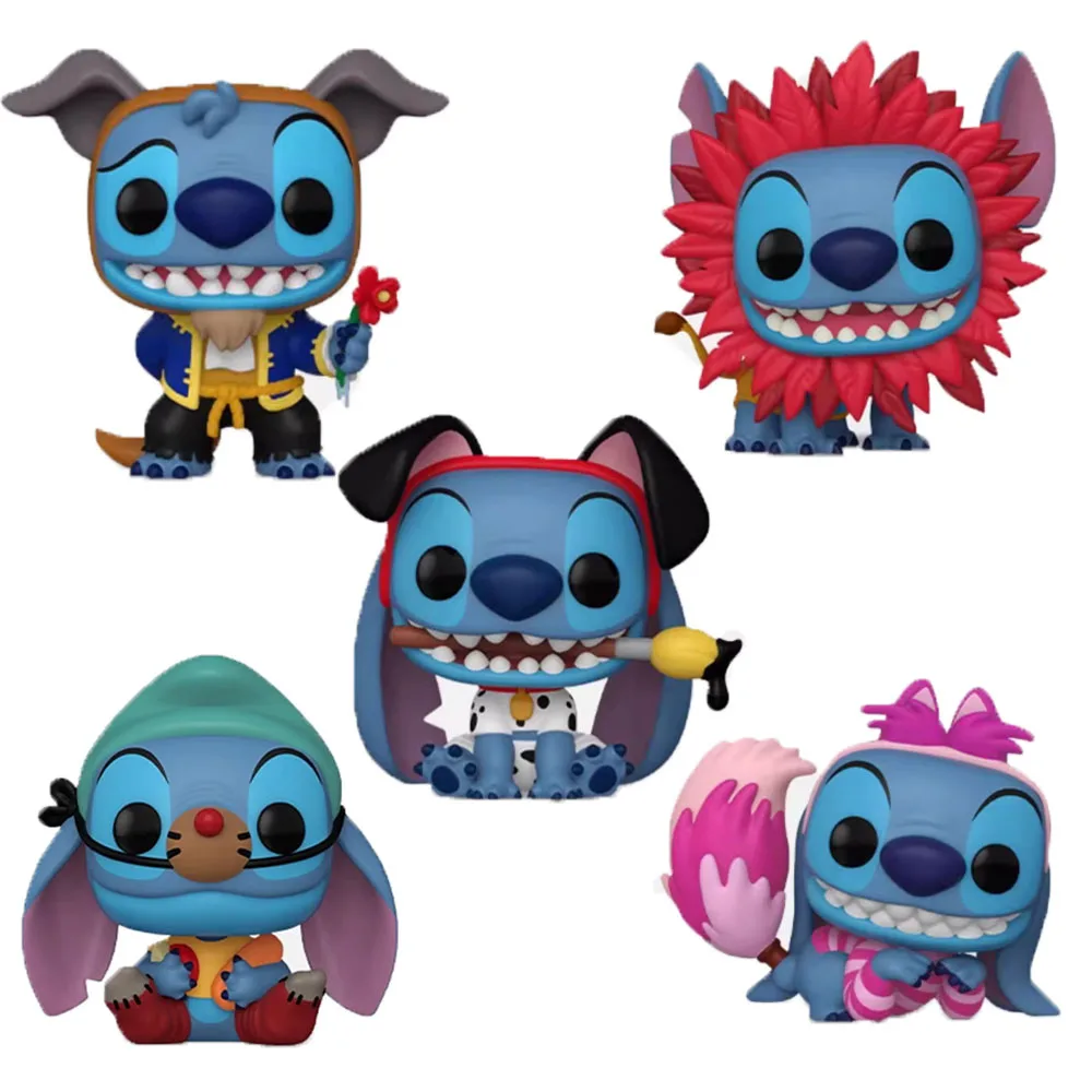Funko-Pop-Disney-Stitch-in-Costume-Stitch-as-Beast-1459-Stitch-as-Simba ...