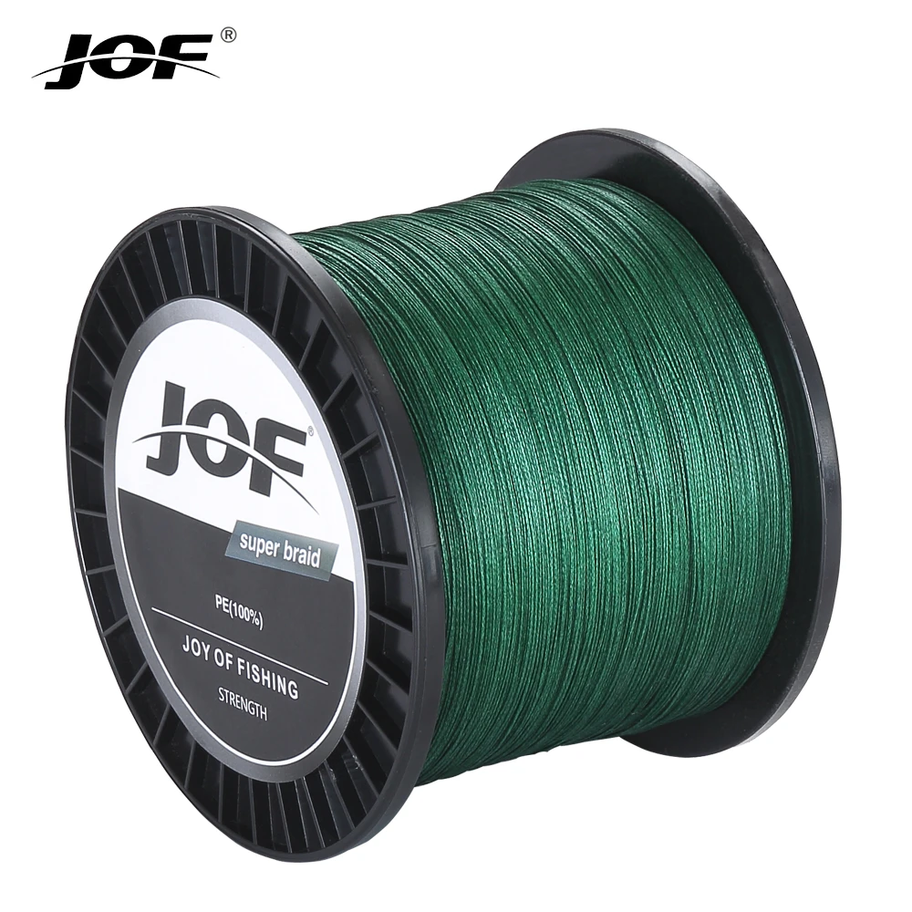 Jof 4 Strands Braided Fishing Line Multifilament 300m 500m 1000m Carp ...
