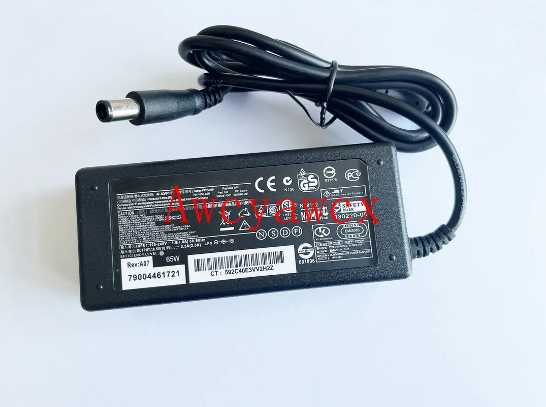 18.5V 3.5A 65W Originele Ac Adapter Oplader Voeding Voor Hp Probook 430 440 450 455 640 645 650 ...