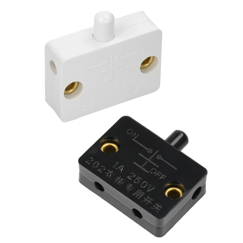 1A 250V Automatic Reset Switch Closet Cabinet Light Switch Household ...