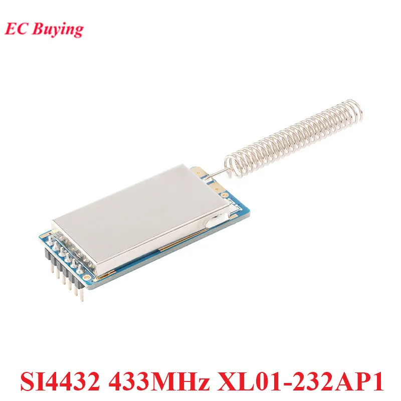 SI4432-433MHz-Wireless-Serial-Transceiver-Module-433-mhz-Transmitter-Receiver-Board-SI4432-Wifi ...